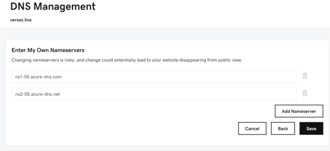 Up And Running With Azure Vm And Godaddy Domain James P Gilbert
