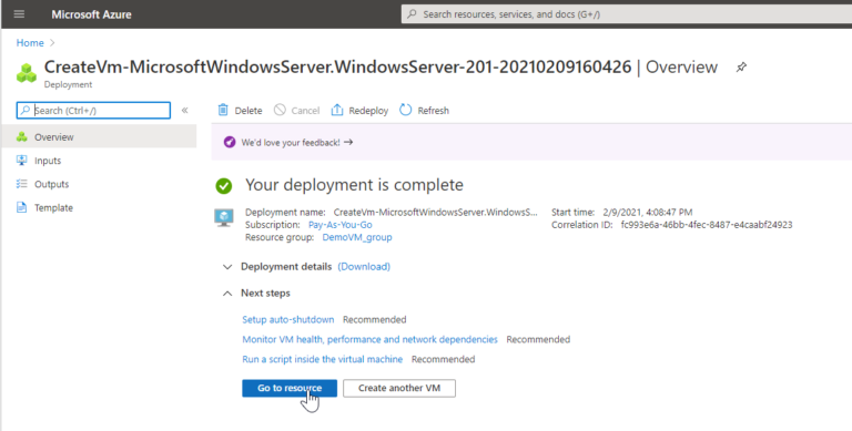 Up And Running With Azure Vm And Godaddy Domain James P Gilbert